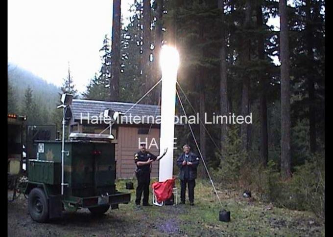Security Lighting Prism Inflatable Light Tower , HMI 1000W Inflatable ...
