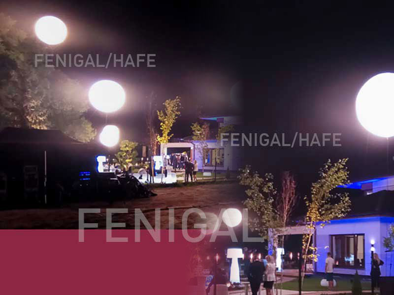 Film Television Inflatable Led Balloon For Commercial Uplighting Movie ...