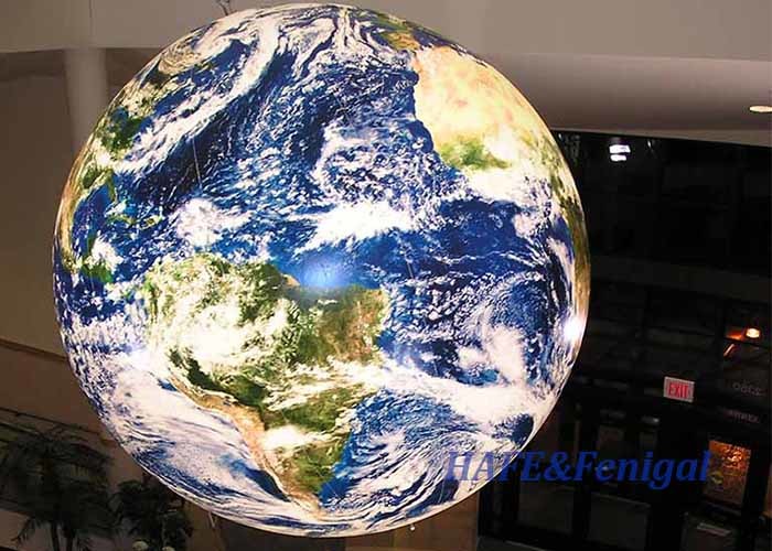 3M Advertising Giant Helium PVC Balloon Earth LED Inflatable Planet ...