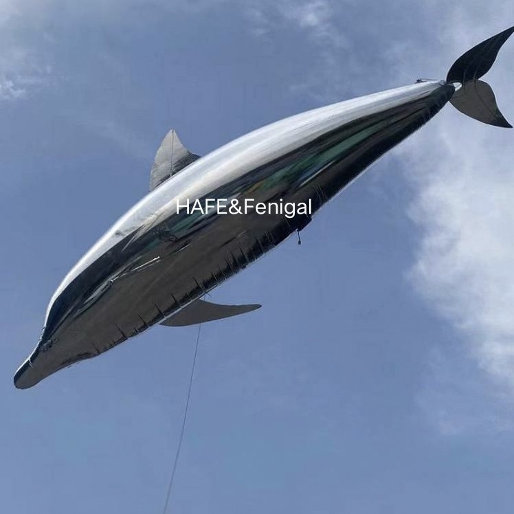 Inflatable Customzied Remote Control Helium Filled Whale And Dolphin ...